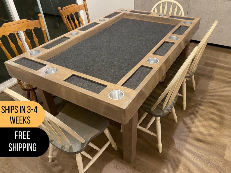 Board Game Table With Removable Topper RPG Gaming Table - Etsy
