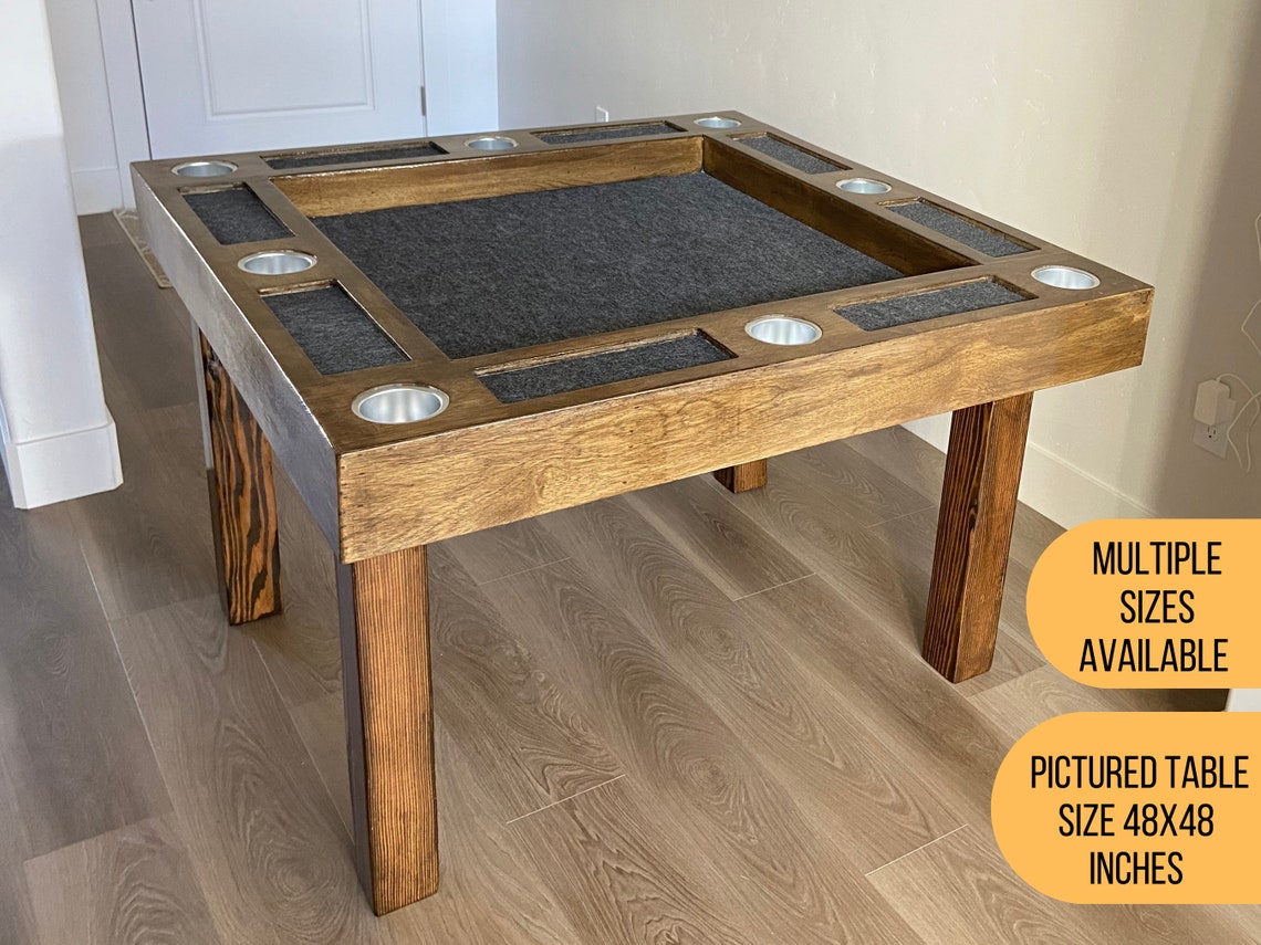Board Game Table With Removable Topper RPG Gaming Table - Etsy