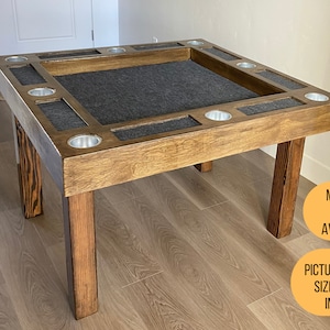 Board Game Table With Removable Topper, RPG Gaming Table, Convertible ...