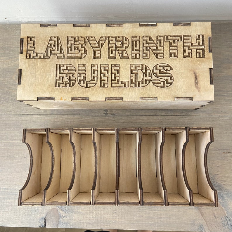 Custom Playing Card Box With Lid, Modular 2.5x3.5 Card Box, Card Tray ...