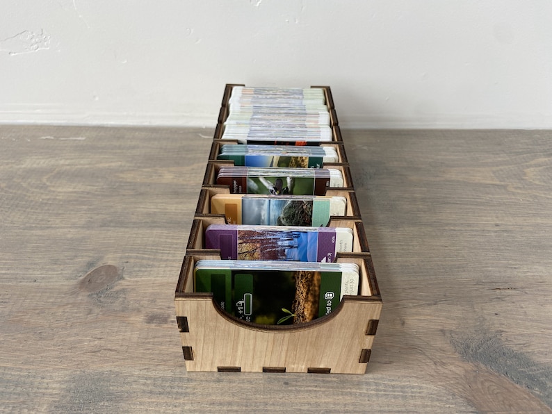 Custom Playing Card Box With Lid, Modular 2.5x3.5 Card Box, Card Tray ...