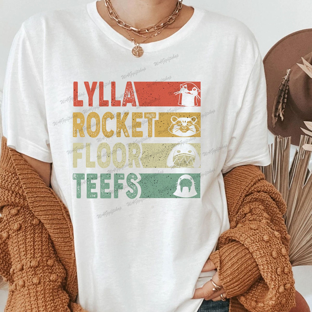 Vintage Lylla Teefs Floor Rocket Comfort Color Shirt/guardians - Etsy