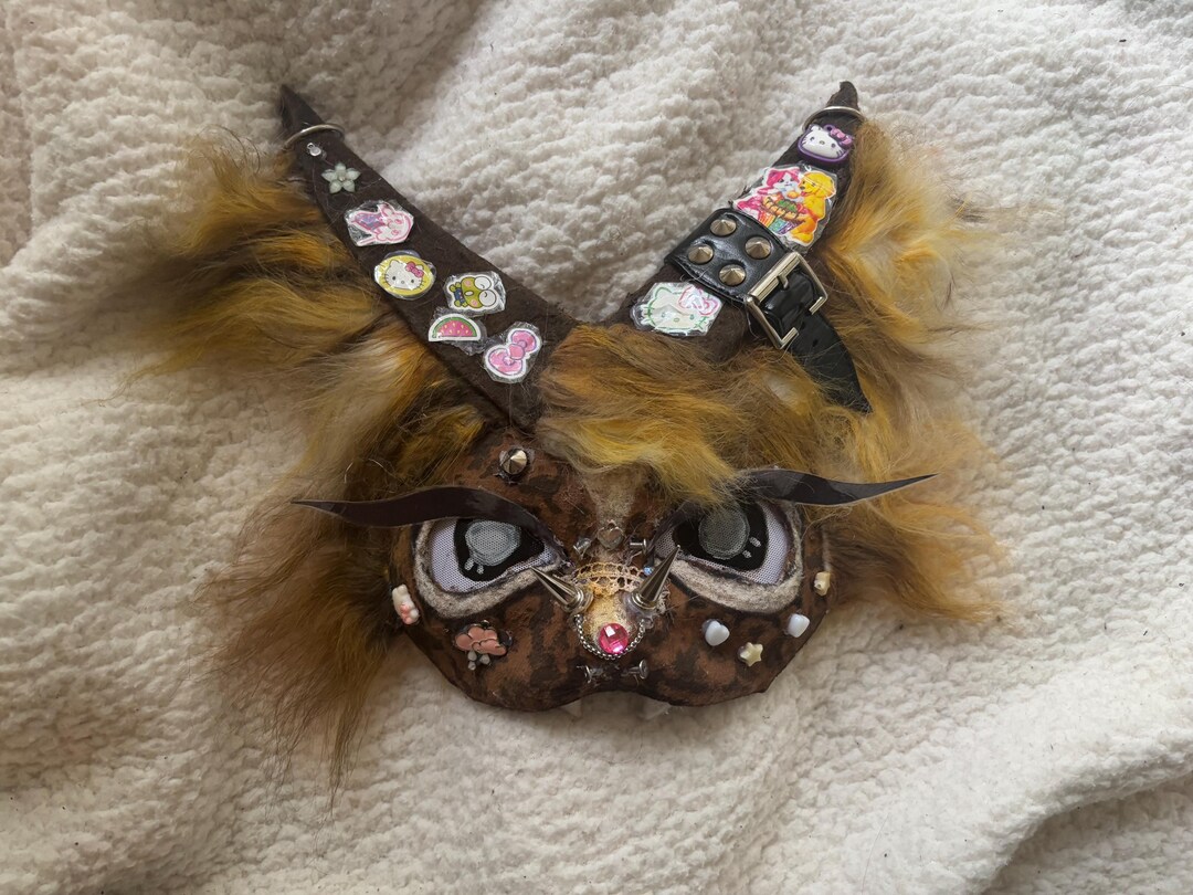 Gyaru Kitty Cat Mask - Etsy