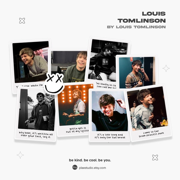 Louis Tomlinson Stickers - Etsy