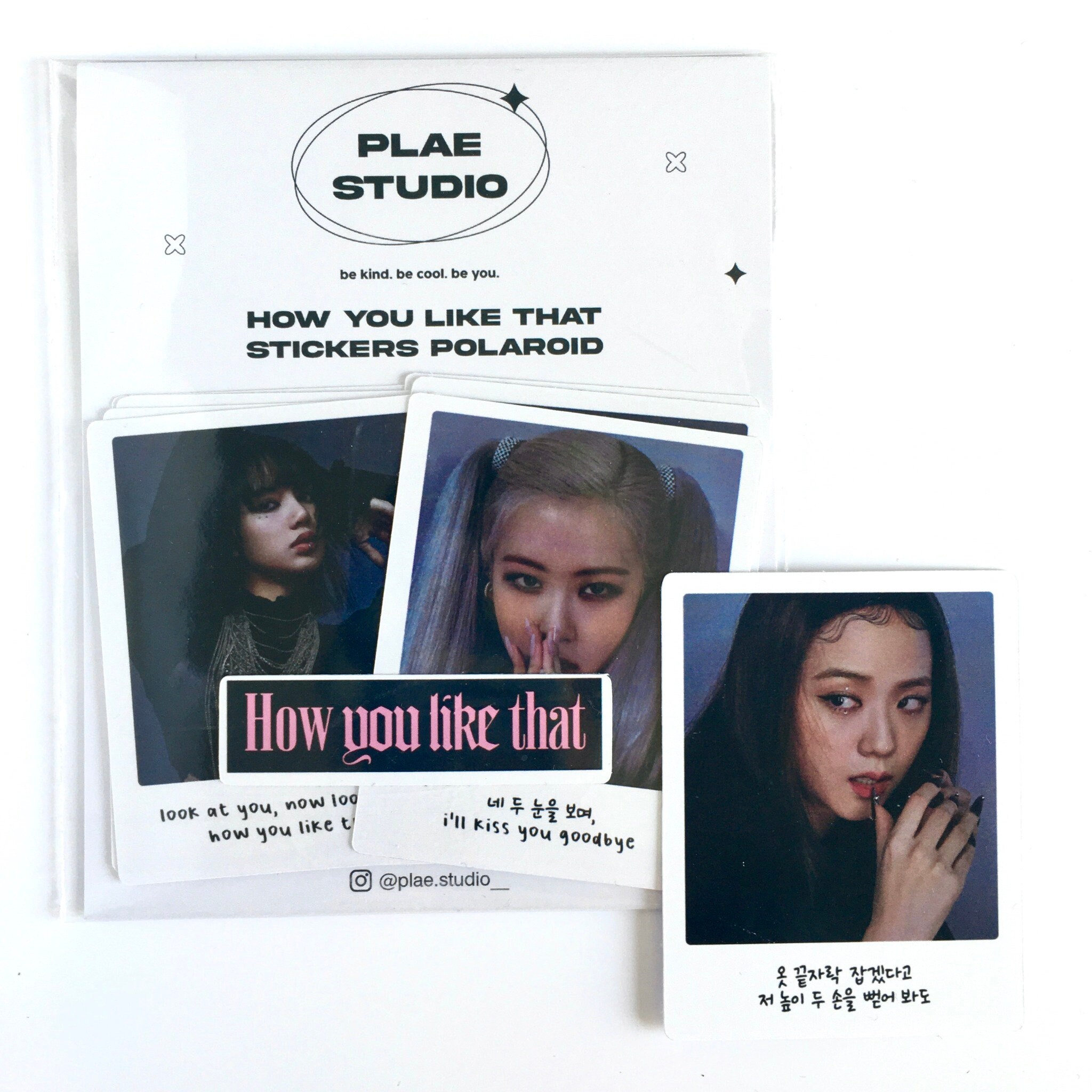 Blackpink Stickers Polaroid | Blackpink Stickers, Stickers, Blackpink ...