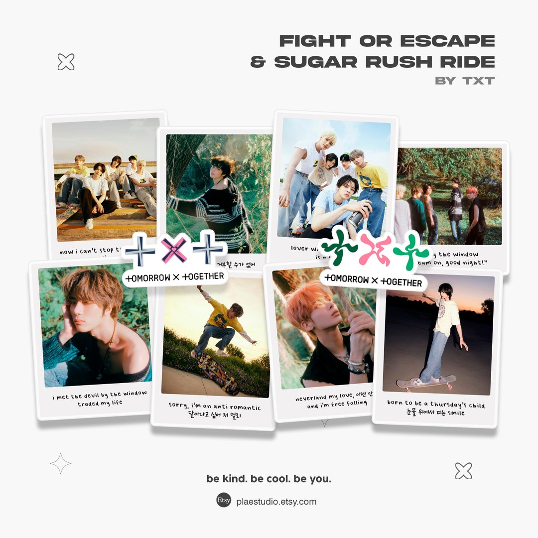 Txt Stickers Polaroid | Txt Stickers, Stickers, Txt, Tomorrow X ...