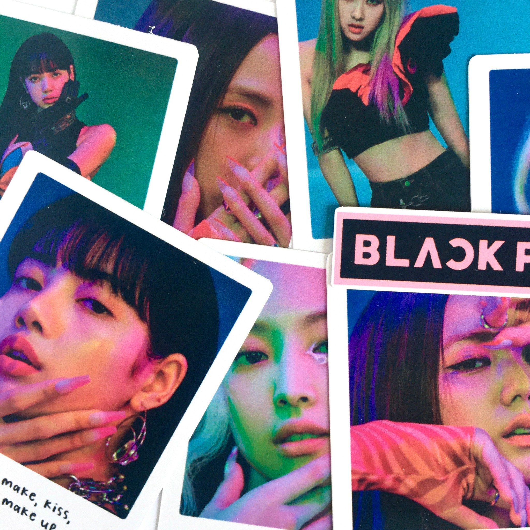 Blackpink Stickers Polaroid | Blackpink Stickers, Stickers, Blackpink ...