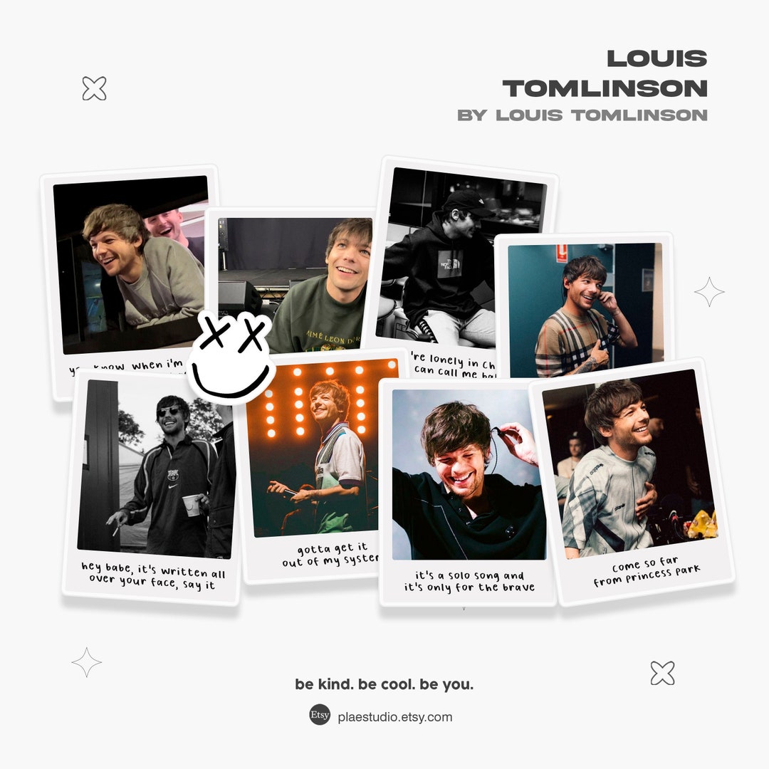 Louis Tomlinson Stickers Polaroid Louis Tomlinson Stickers, Stickers ...