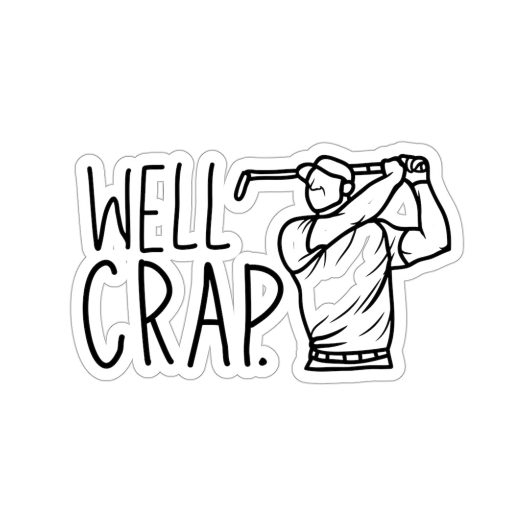 Golf Sticker Bad at Golf Sticker Funny Golf Sticker for Golfer - Etsy