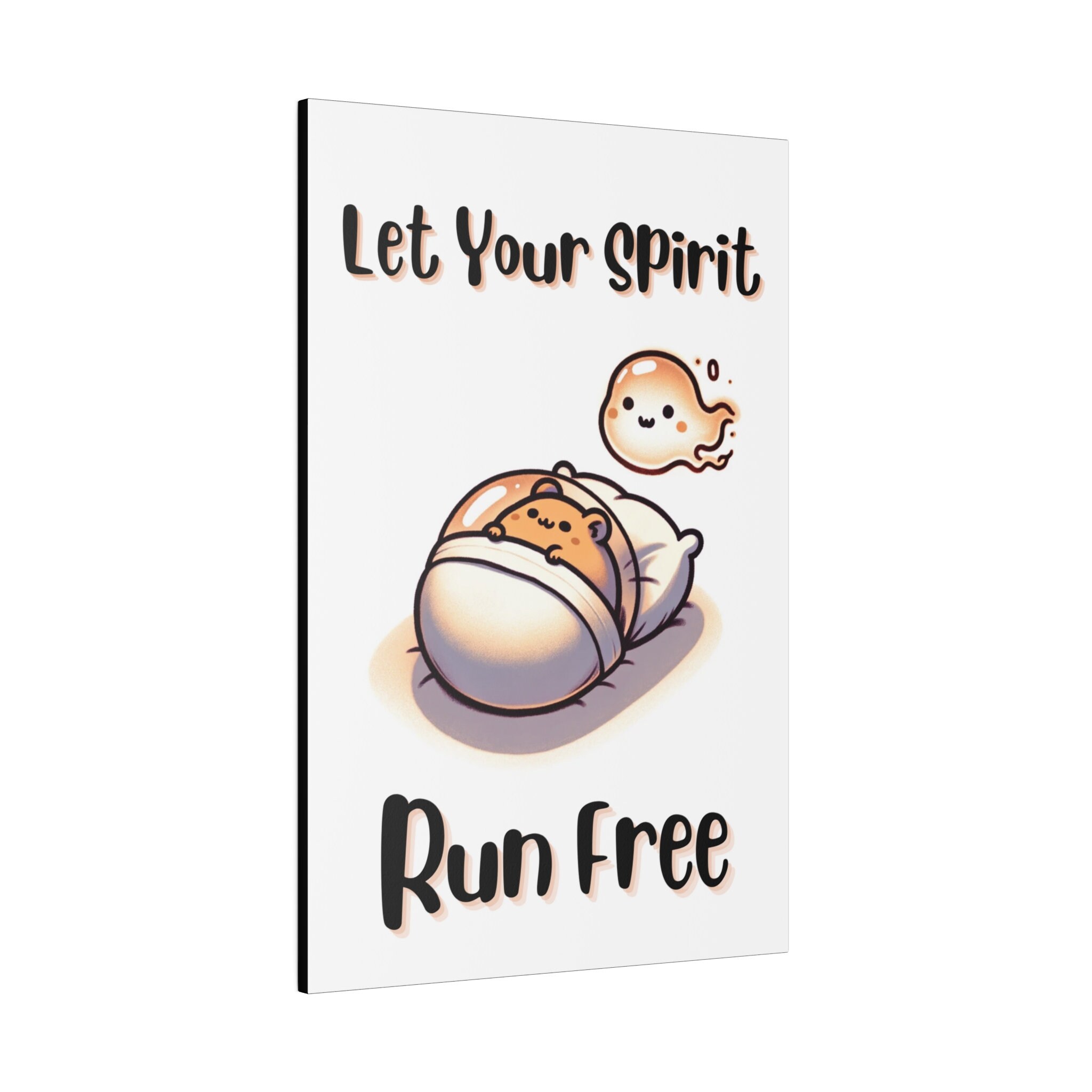 Let Your Spirit Run Free Matte Canvas, Hamster Spirit Wall Art, 20x30 ...
