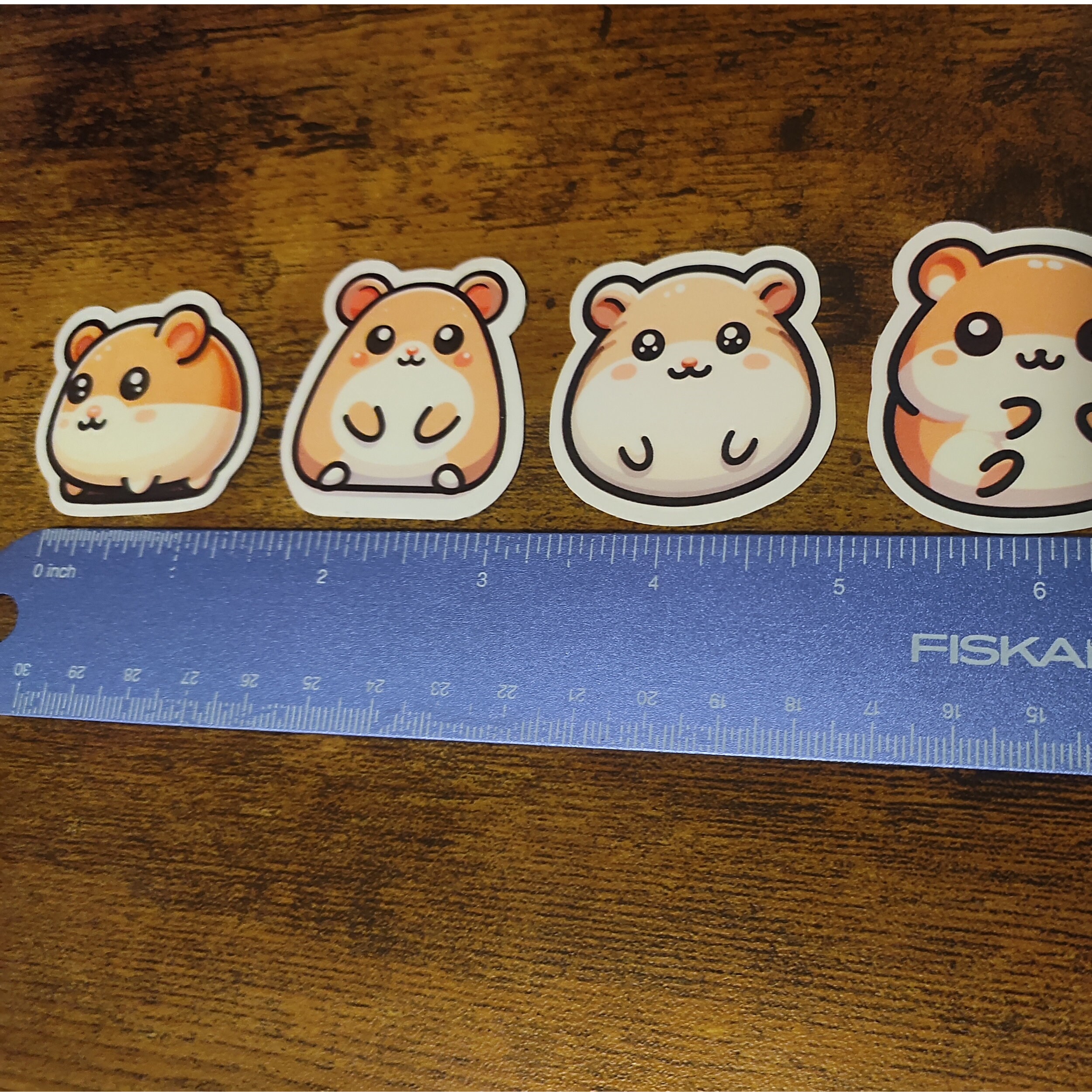 16 Piece Premium Hamster Sticker Pack - Etsy
