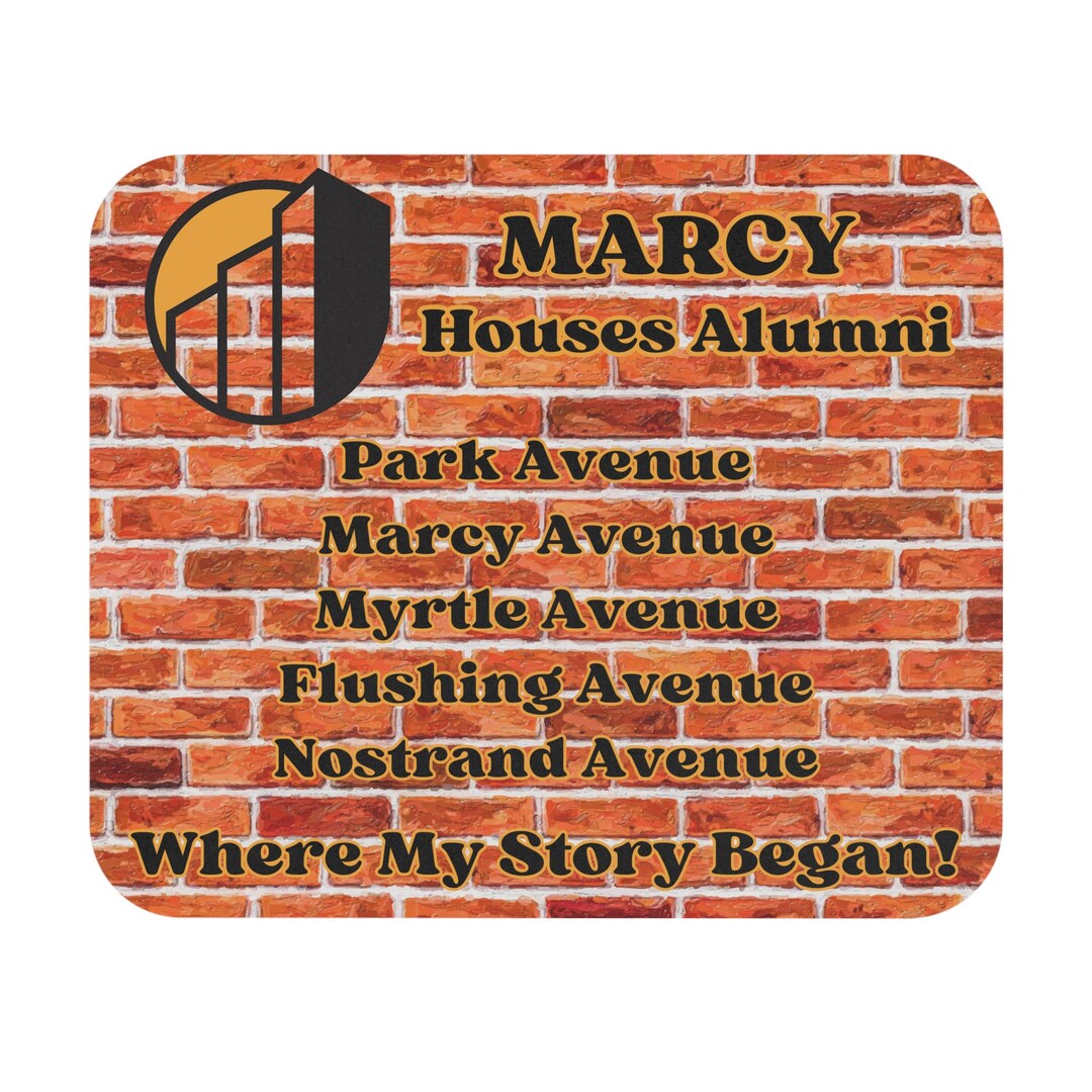 Marcy Houses Alumni Custom Mouse Pad - Etsy