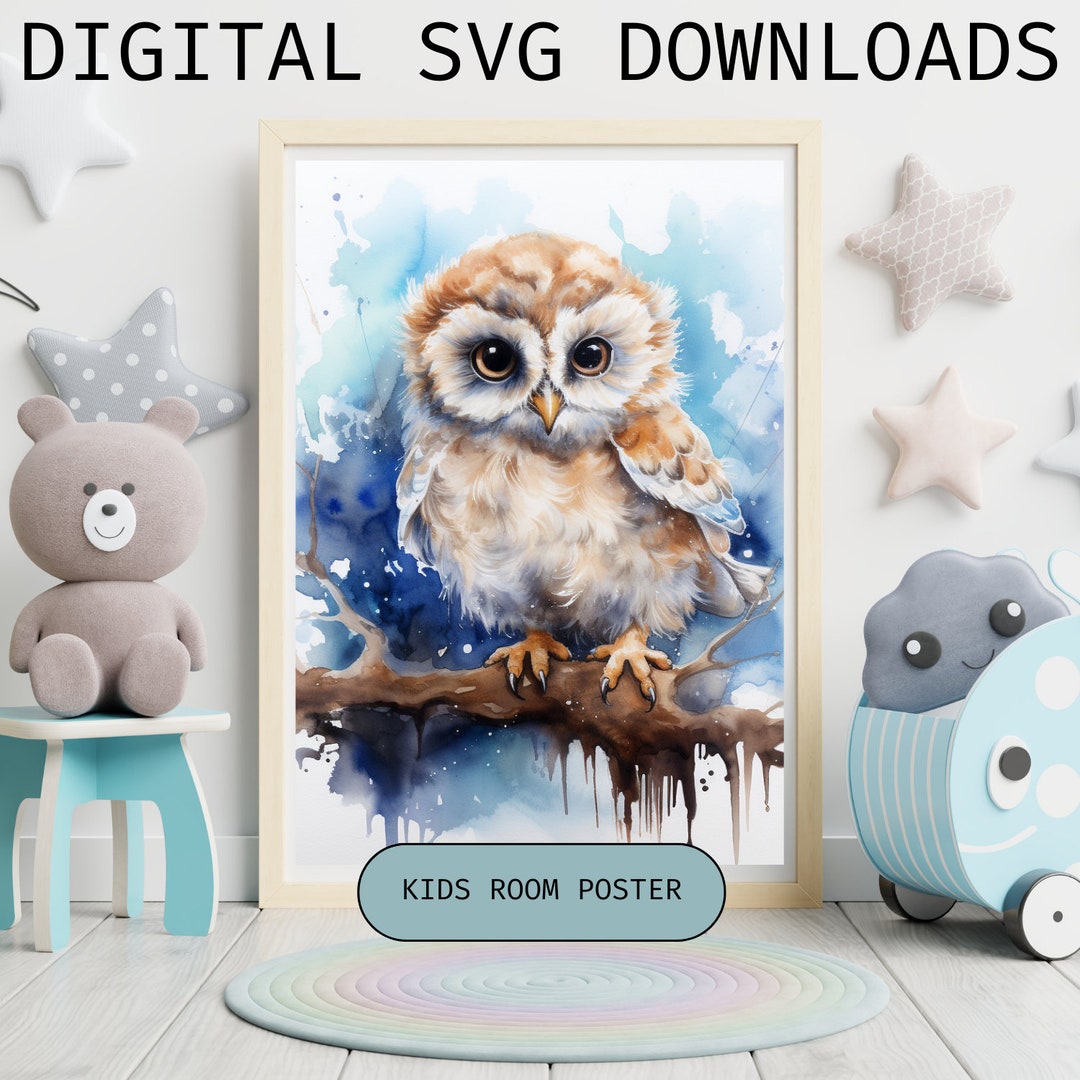 Owl Downloadable Files Clipart Owl Png - Etsy