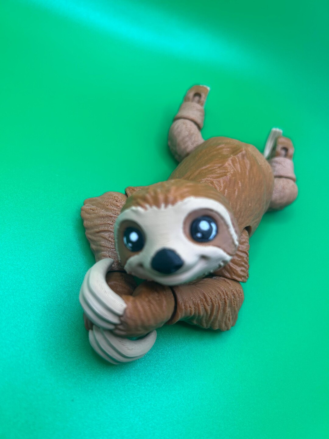 147. Articulated Hanging Sloth, 3D Printed Poseable Animal, Moveable ...
