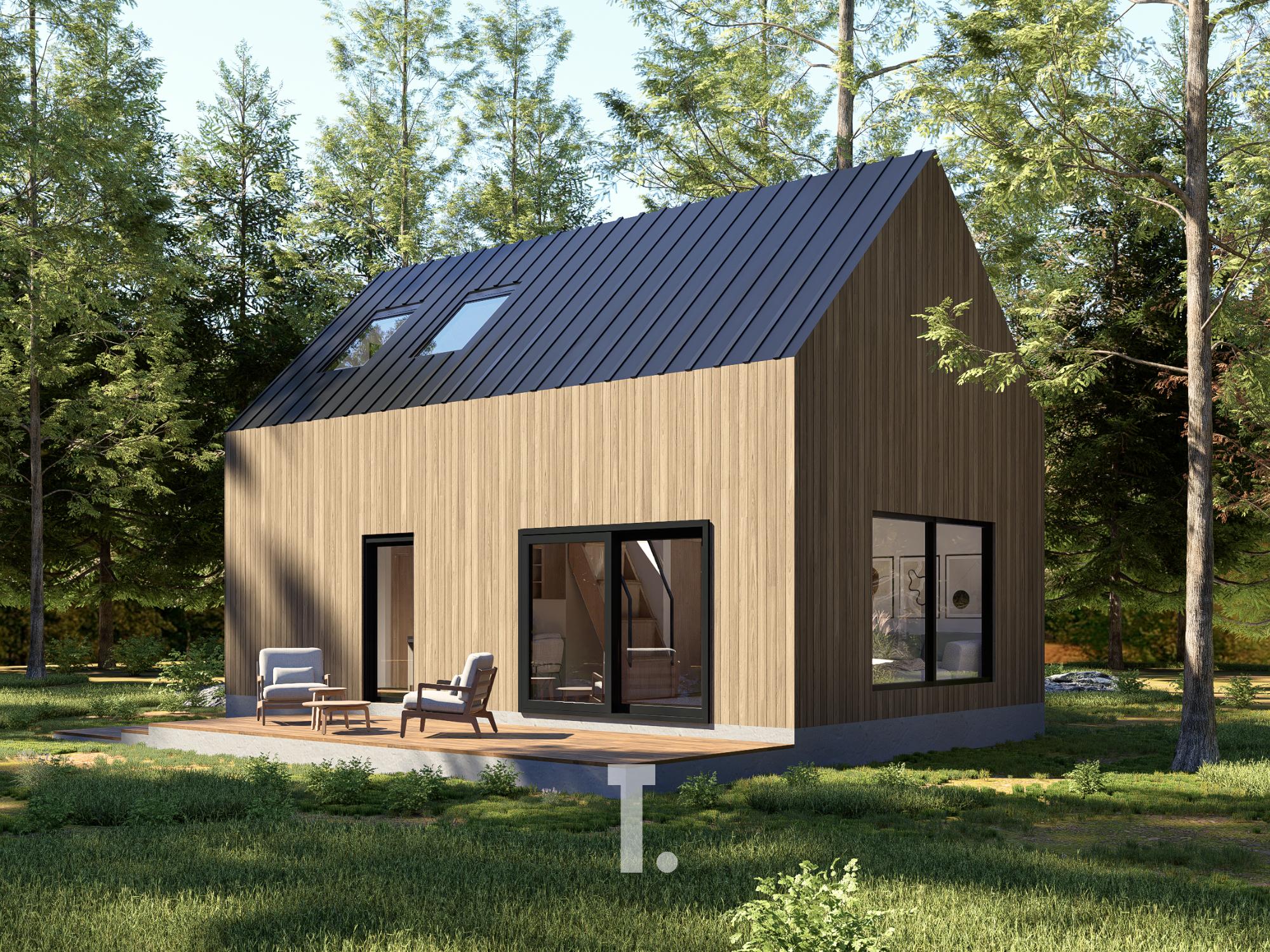 18x32 Nordic Cabin Plans | Cabin Floor Plans | Tiny Home Plan ...