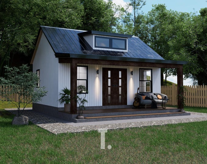 Floor Plan: Tiny Home 14 X 40 (1bd / 1bth)- FLOOR PLAN ONLY- Not a ...