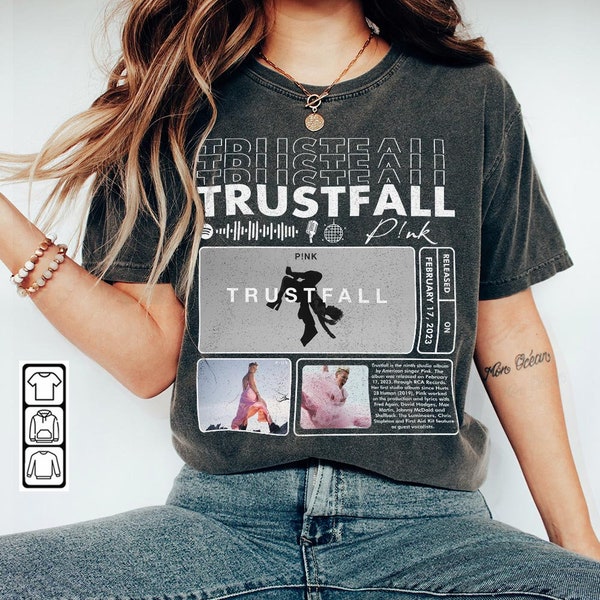 Pink Trustfall Concert Shirt - Etsy