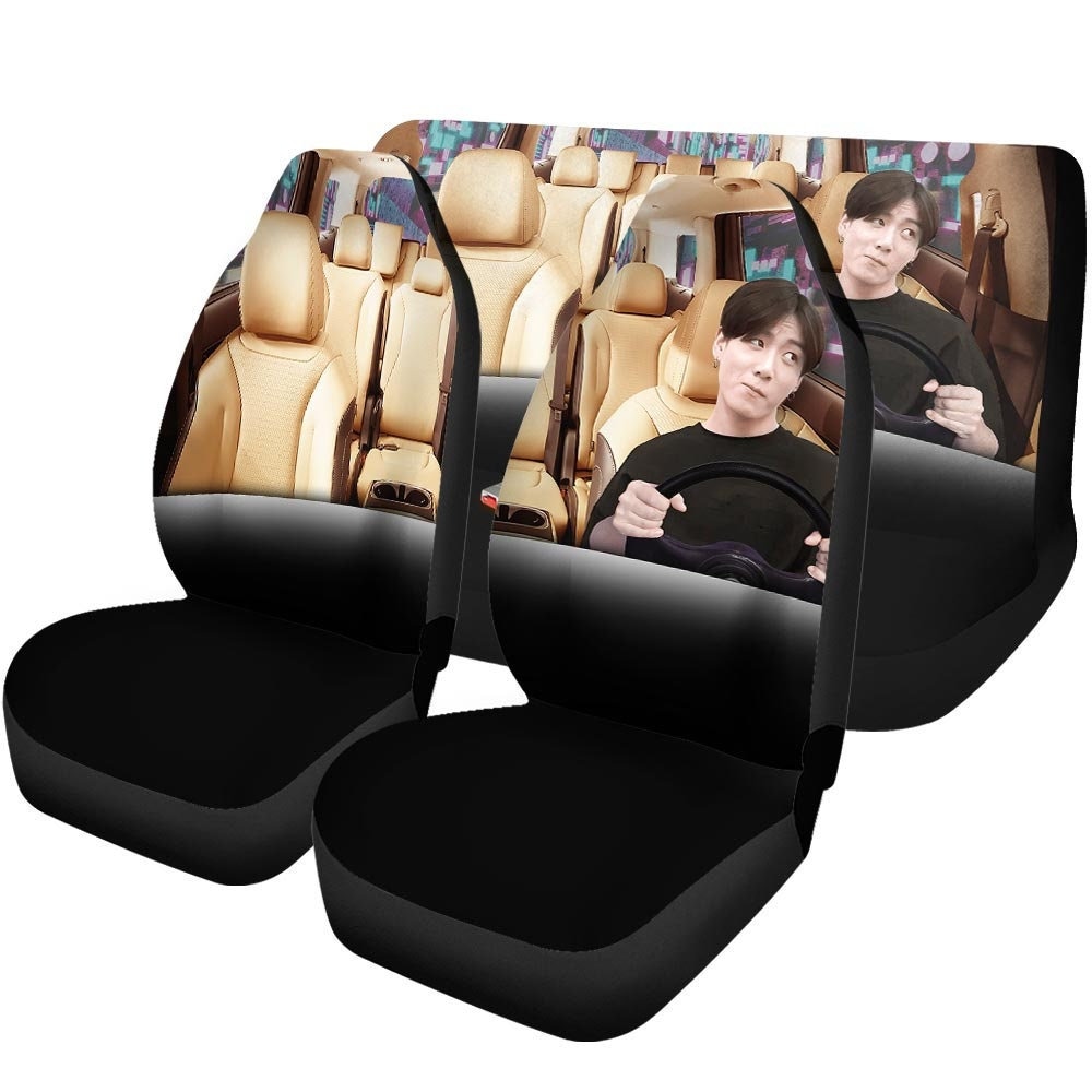 BTS Jungkook Kpop Car Sun Shade, Seven JK Jung Kook Car Accessories ...