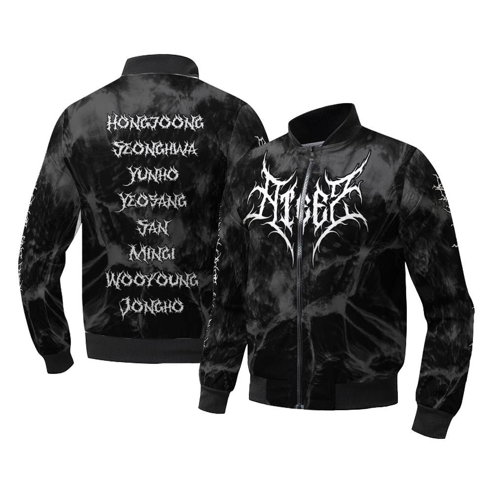 ATEEZ Kpop 3D Hoodie, Heavy Metal Hongjoong Seonghwa San Mingi Wooyoung ...