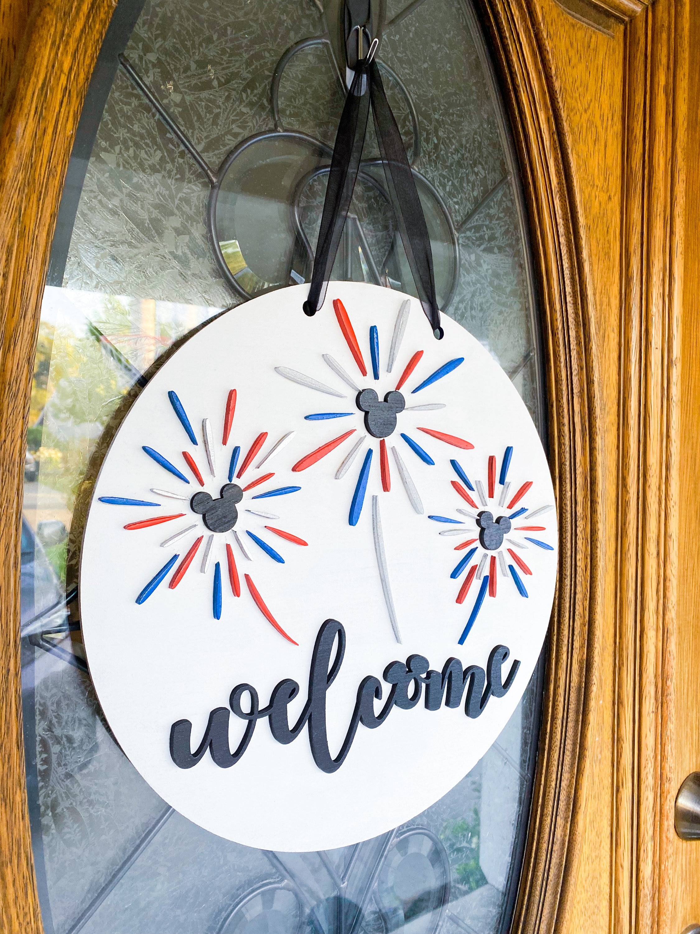 Disney Welcome Sign Disney Door Hanger Disney Fireworks Sign Disney ...