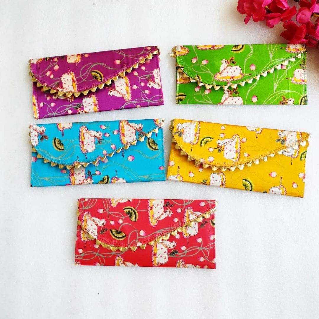 25 Vibrant Gold Gift Envelopes, Money Wallet, Voucher Gift, Voucher ...