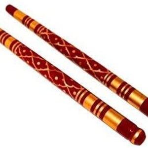 Rakhi Special Decorated Dandiya Sticks for Navratri and Garba Dance ...