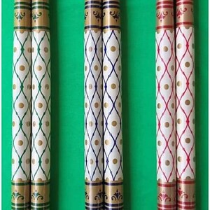 Rakhi Special Decorated Dandiya Sticks for Navratri and Garba Dance ...