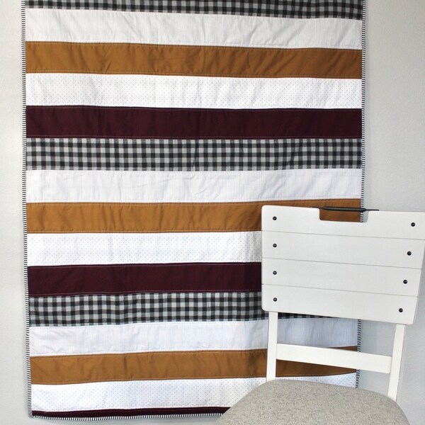 Neutral Quilt - Etsy