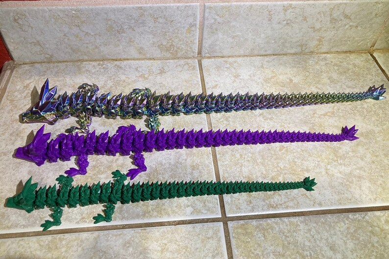 3D Printed Authorized Flexi Cinderwing3d PLA Articulated Large - Etsy