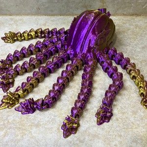 3D Printed Articulated Pumpkin Harvest Lurker Fall Halloween - Etsy