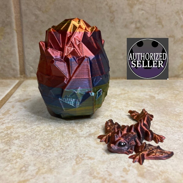 Egg and Dragon 3d Print - Etsy