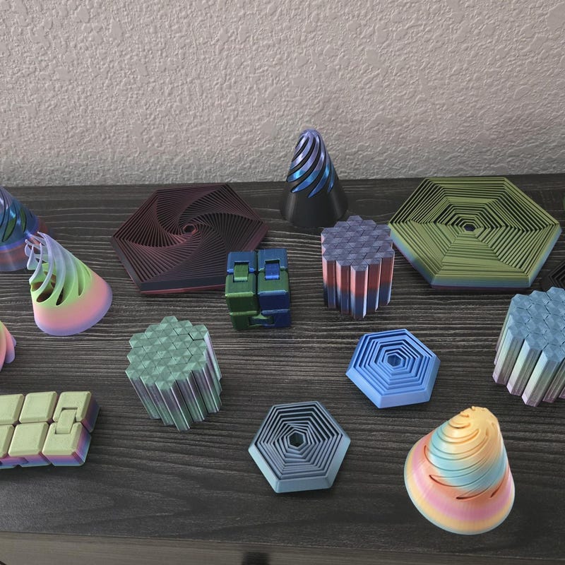 Hexagon Fidget Toy - Etsy