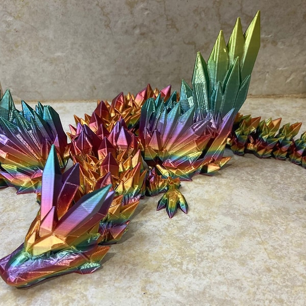 3d Printed Crystal Color - Etsy