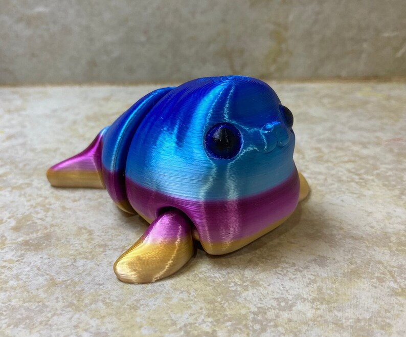 3D Printed Articulated Cute Baby Seal Moving Fidget Toy - Etsy