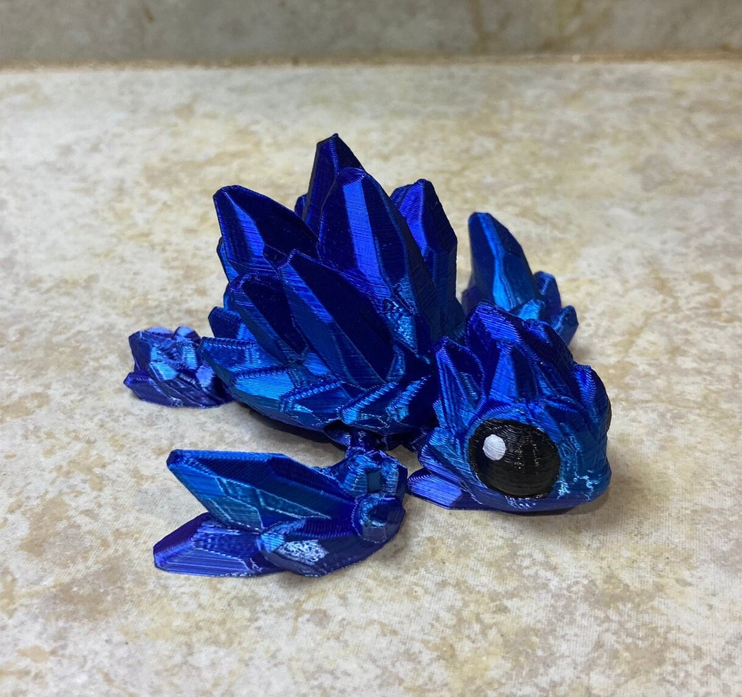 3D Printed Articulated Gemstone Turtle Fidget Gift Authorized ...