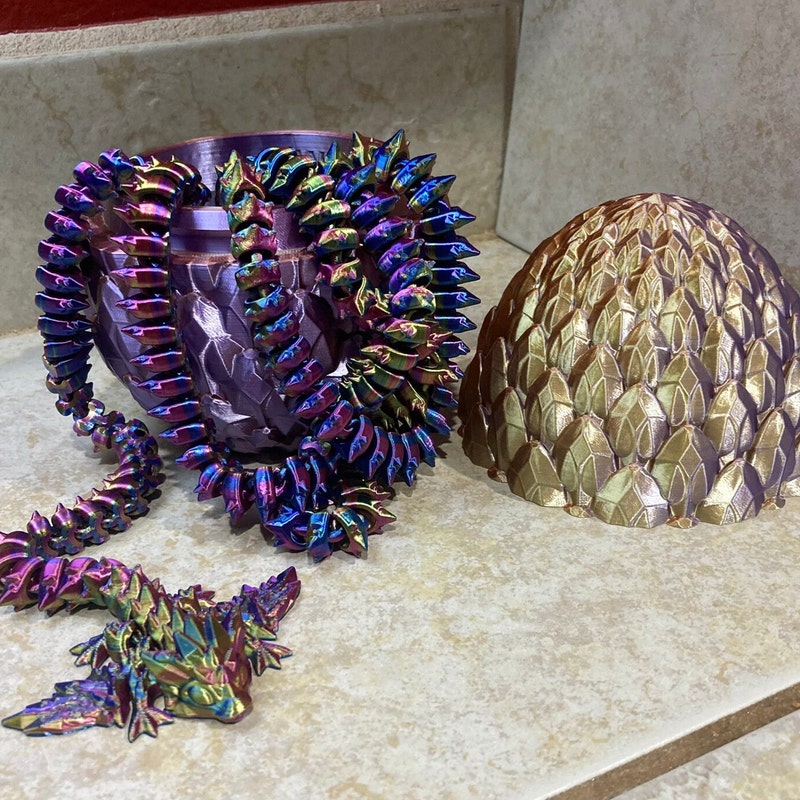 Extra Large 3d Printed Dragons - Etsy