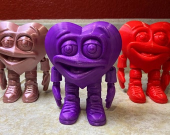 3d Printed Valentine Heart - Etsy