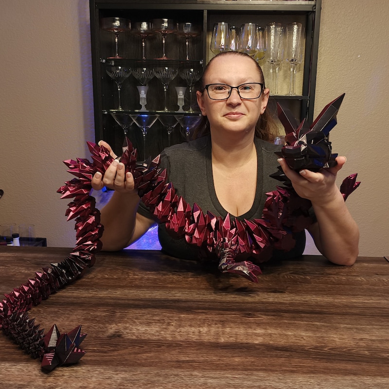Extra Large 3d Printed Dragons - Etsy
