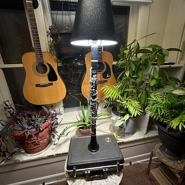 Clarinet Lamp - Etsy