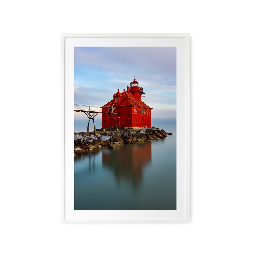 Sturgeon Bay Lighthouse Fine Art Print - Door County, Wisconsin ...