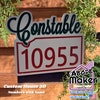 Custom Name PVC House Number-address Sign - Etsy