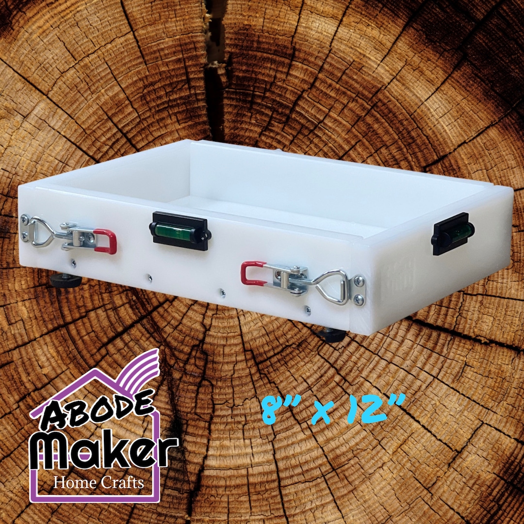 Custom Size 8”x-12” Mold,- Resin Epoxy Molds -forms, Reusable Epoxy ...