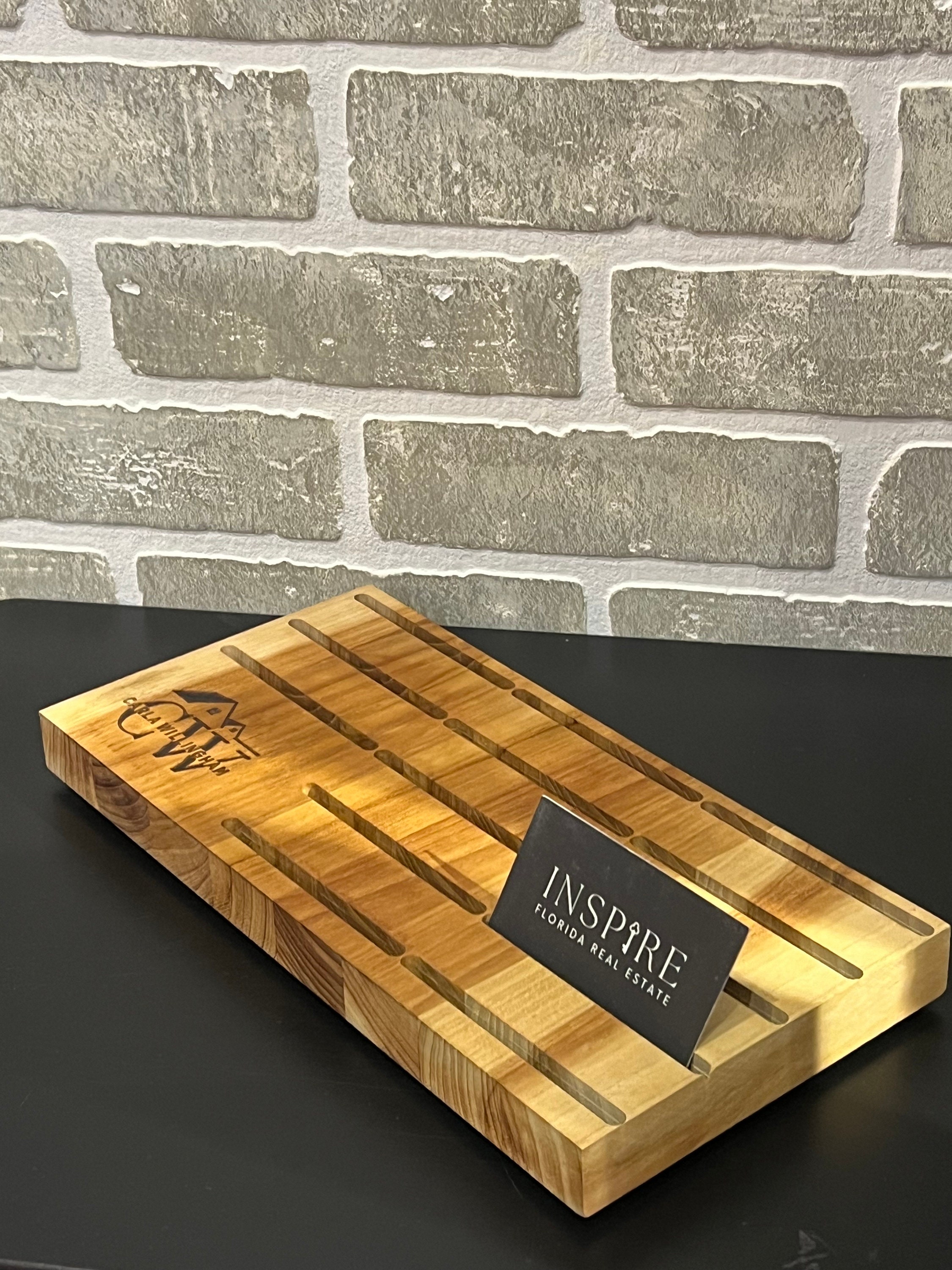 Charcuterie Board for Business Cards Realtor Office - Etsy