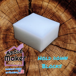 Custom Sizes- Hold Down Blocks 1 1/4sqr X .75 Resin Epoxy Molds -forms ...