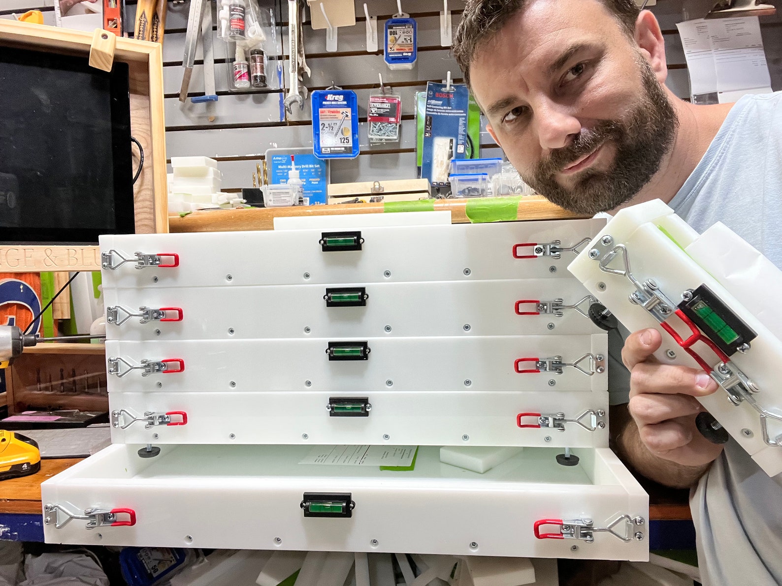 Custom Mold Divider- Resin Epoxy Molds -forms, Reusable Epoxy Resin ...