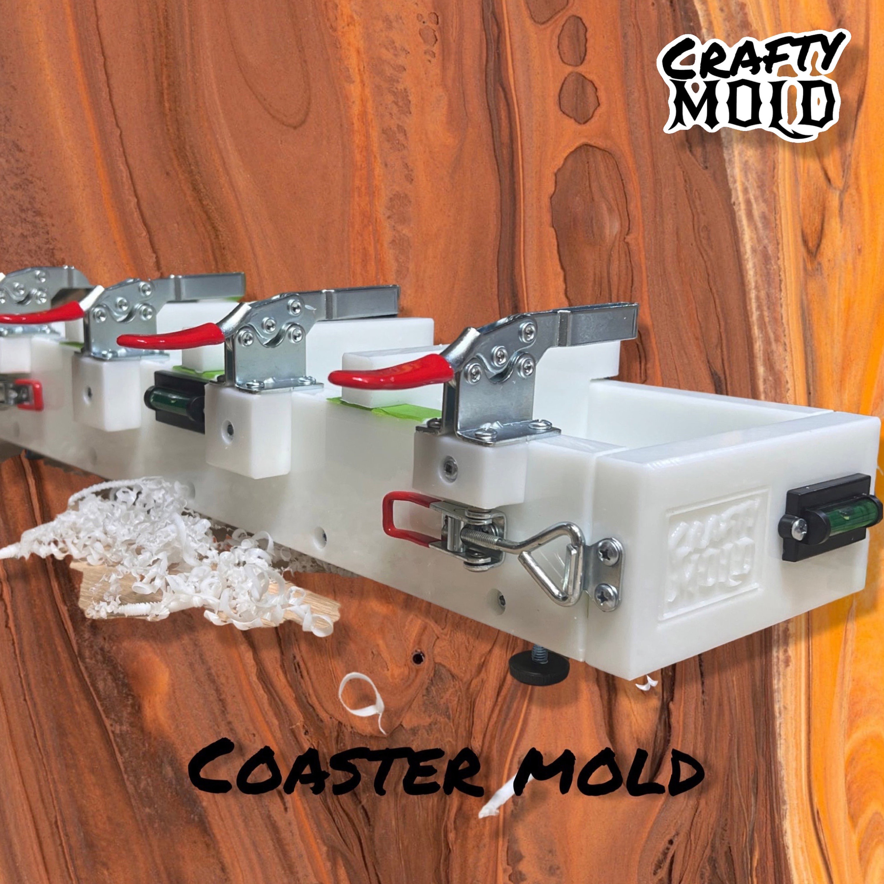 Resin Epoxy Molds forms HDPE Coaster Mold - Etsy