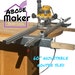 60 Inch Adjustable Router Sled, Woodworking Tool Levelyour Prjectsepoxy ...