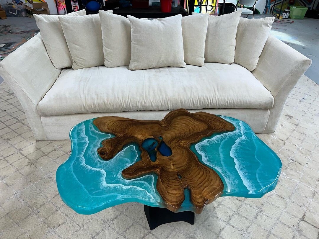 Teak Ocean River Table - Etsy