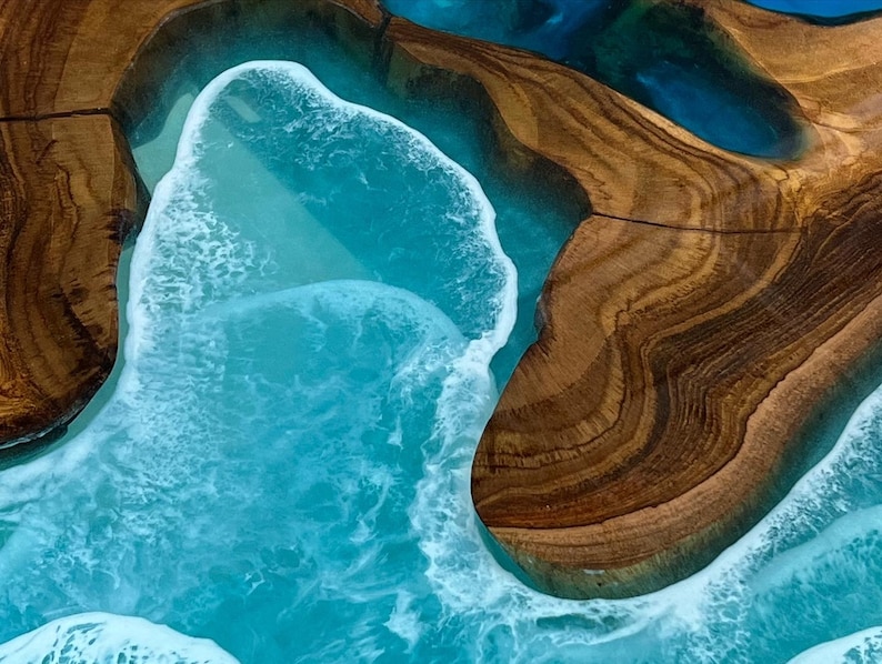 Teak Ocean River Table - Etsy