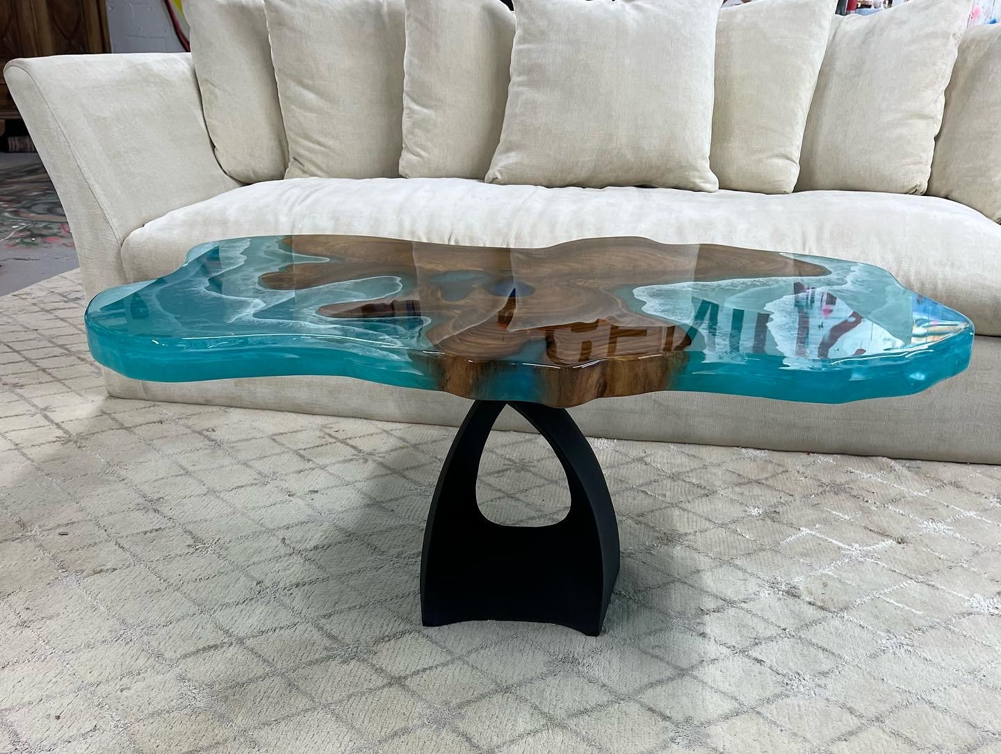 Teak Ocean River Table - Etsy